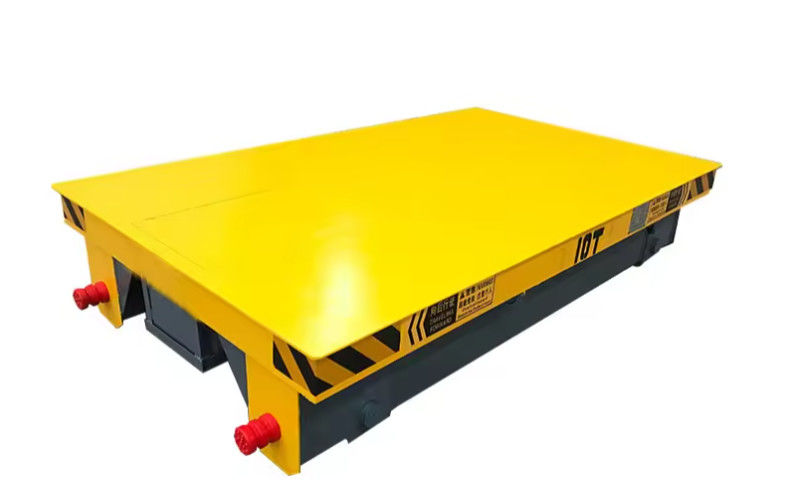 Logistic Warehouse Electric Rail Transport Flatbed Truck Intelligent ...